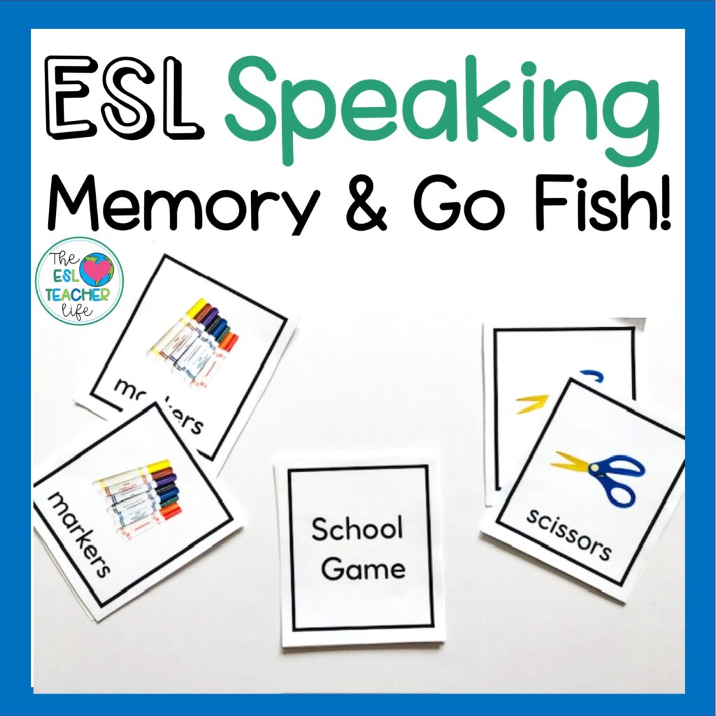 5 ESL Speaking Games - The ESL Teacher Life