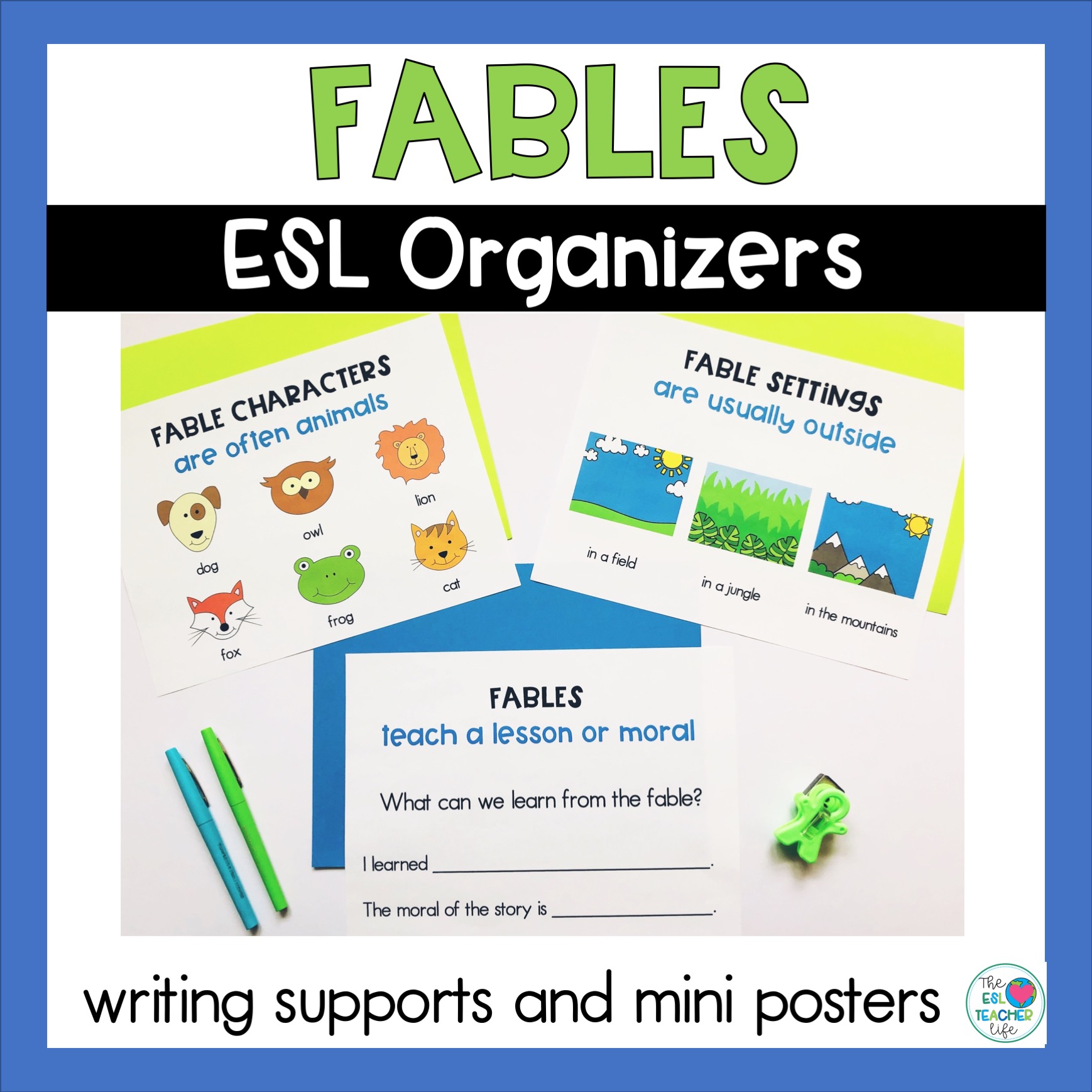 Teaching Fables in ESL - The ESL Teacher Life