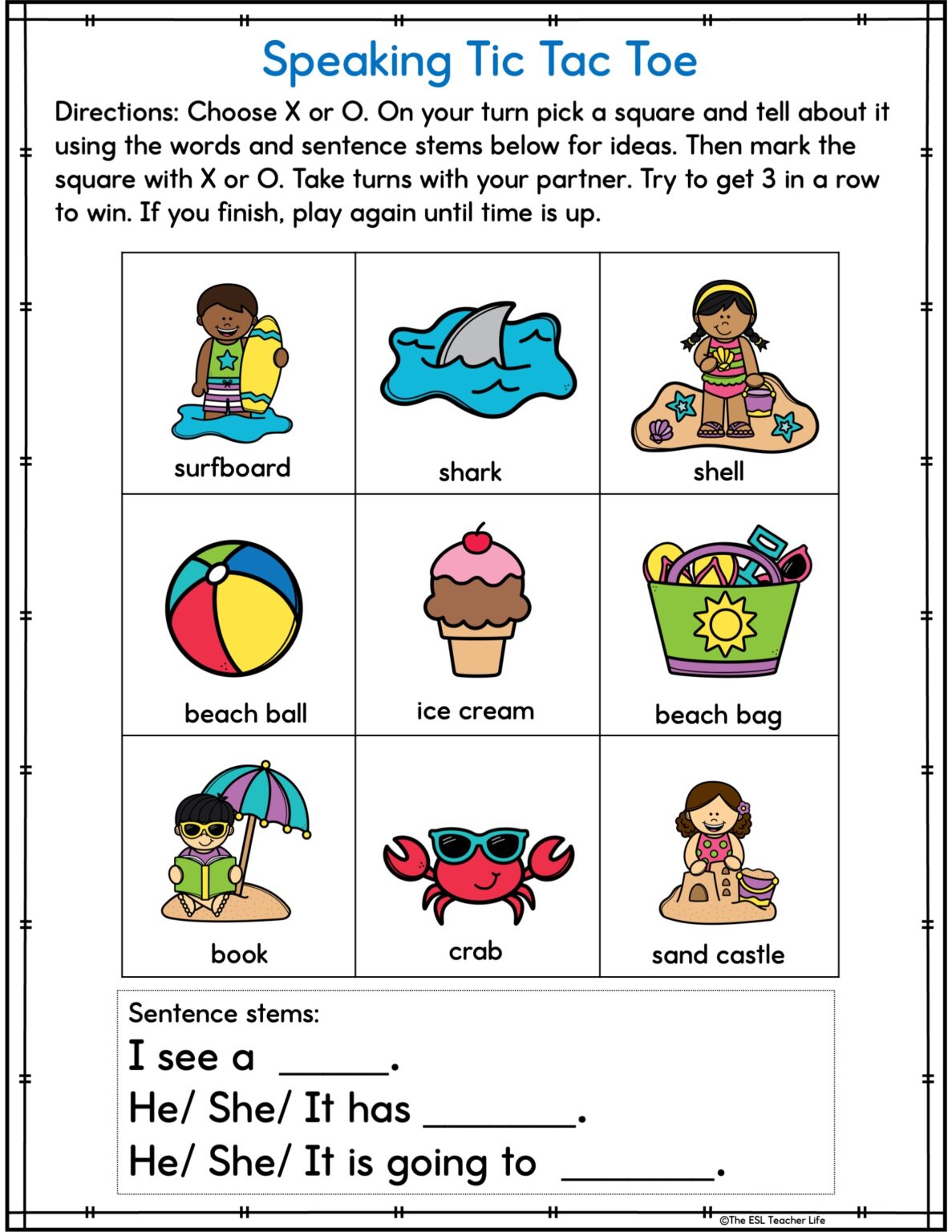 Summer Teaching Resources for English Learners - The ESL Teacher Life